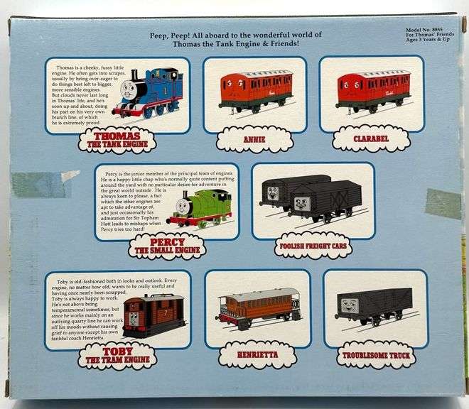 1992 NYLINT Action Thomas The Train Engine & Friends Storage Case with ...