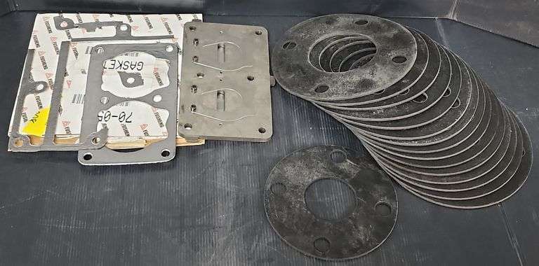 (ZZ) Grainger Black Rubber Gaskets and Fusheng Metal Gasket - Kraft ...