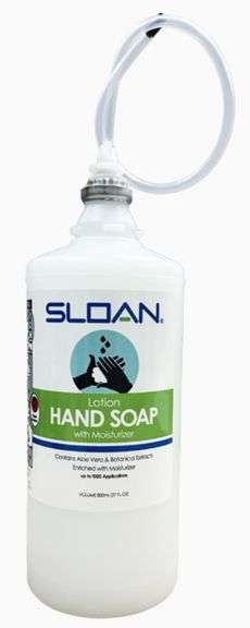 (ZZ) Sloan Lotion Hand Soap 27 FL OZ ESD-217 - Kraft Auction Service, LLC