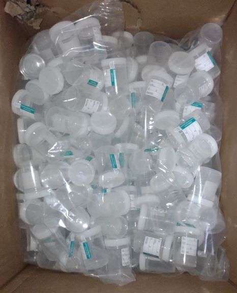 Plastic Sterile Specimen Containers - Kraft Auction Service, LLC