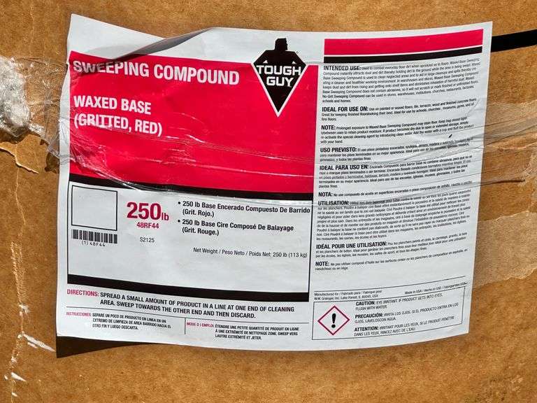 (ZZ) Tough Guy Red Sweeping Compound - Kraft Auction Service, LLC