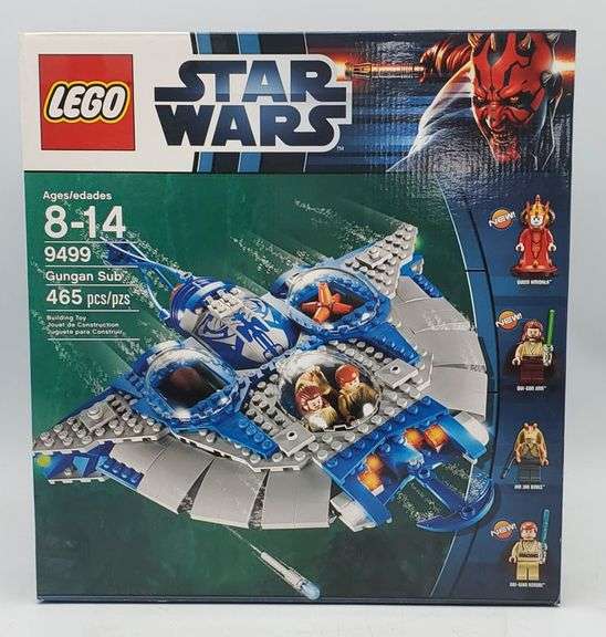 2012 Lego Star Wars Gungan Sub 9499 Sealed Set. - Kraft Auction Service ...