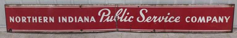 10ft Vintage SSP Northern Indiana Public service Company NIPSCO Sign ...