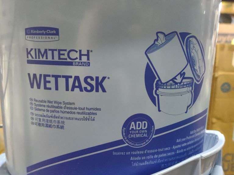 Kimtech Wettask Reusable Wet Wipe System - Kraft Auction Service, LLC