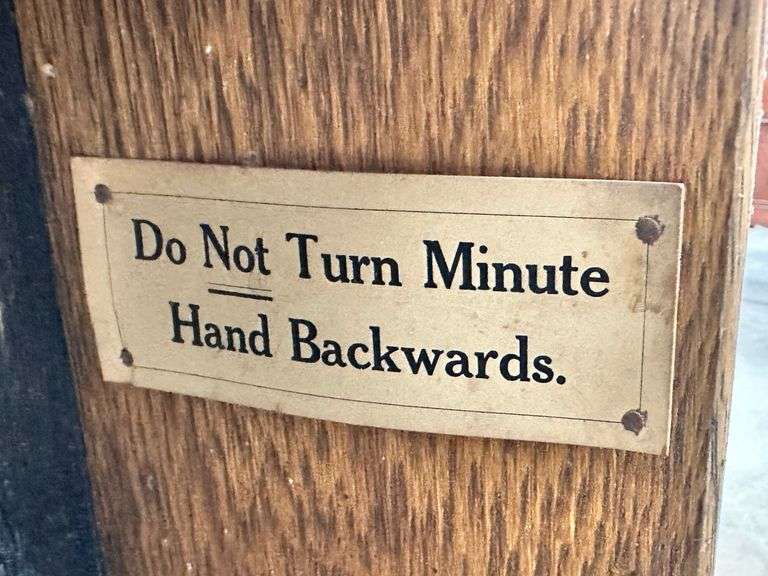 (O) The Cincinnati Recorder Time Co. Clock Punch Station With Wind-Up ...