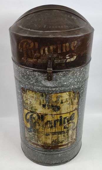 Early Standard Oil Polarine Automobile Oil Lubester Barrel w/ Original ...