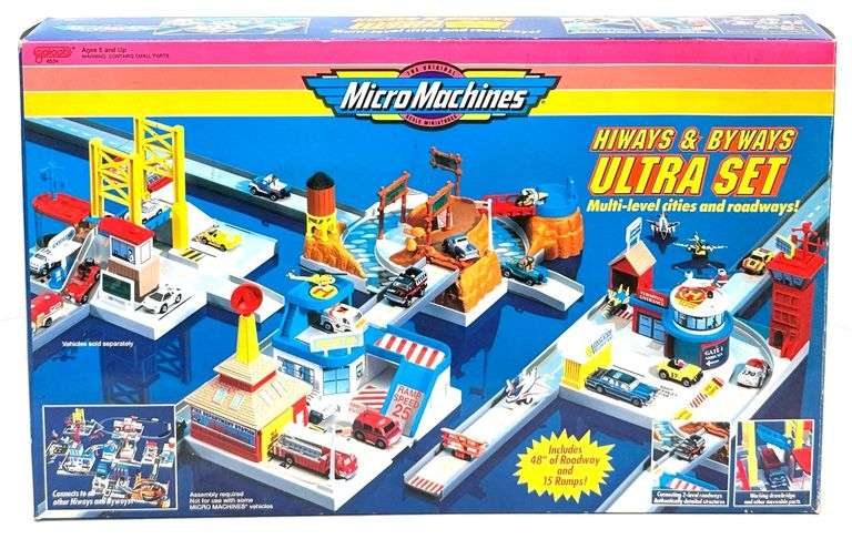 Micro Machines Hiways & Byways ULTRA SET Multi-Level Cities and ...