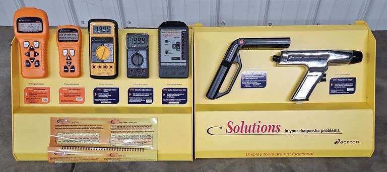 (R) Actron Solutions Display Center with Digital Multimeter, Timing ...