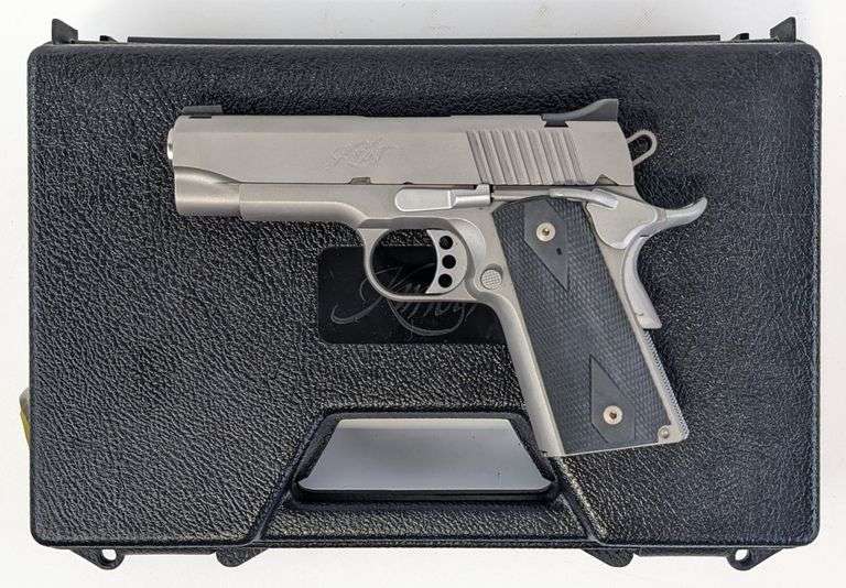 Kimber Compact Stainless .45 ACP Semi Auto Pistol w/ Case - Kraft ...