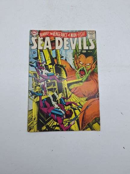 (XX) 3 Sea Devil Comics - Kraft Auction Service, LLC