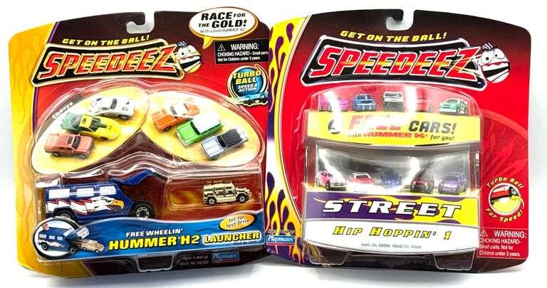 Playmates SPEEDEEZ Hummer H2 & Street Sets - Kraft Auction Service, LLC