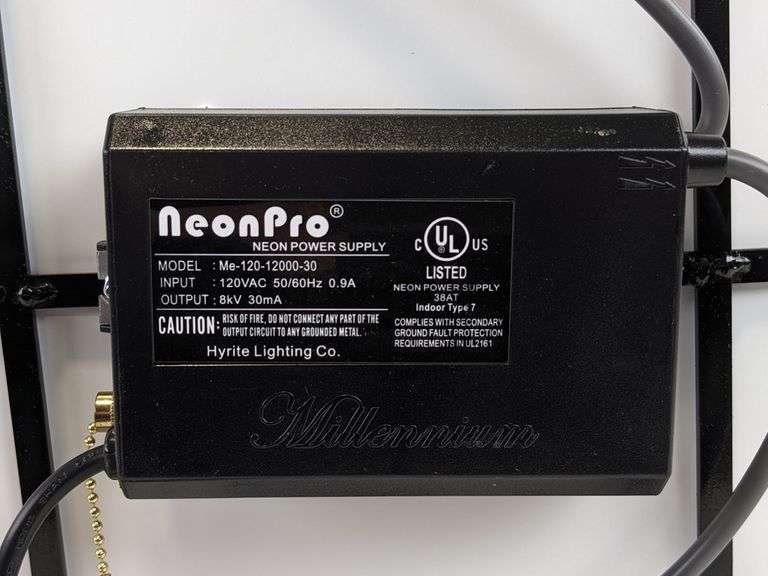 Custom "Big Boy" Four-Color Neon Sign - Kraft Auction Service, LLC