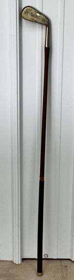 (AW) Custom Made Golf Club Walking Cane - Kraft Auction Service, LLC