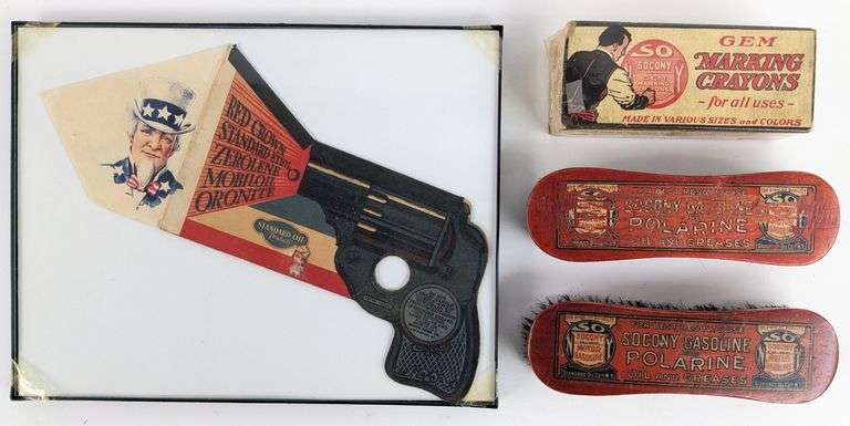 Early SOCONY Standard Oil Promotional Items - Kraft Auction Service, LLC