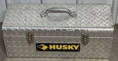 (AF) Husky Diamond Plate Tool Box - Kraft Auction Service, LLC