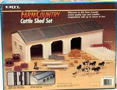 1991 ERTL Farm Country Cattle Shed Set in Box - Kraft Auction Service, LLC