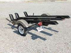 Custom Built Motorcycle Trailer - Kraft Auction Service, LLC