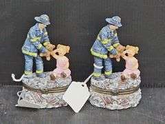 (G) F.DN.Y. Fireman Trinket Boxes - Kraft Auction Service, LLC