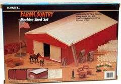 1990 ERTL Farm Country Machine Shed Set in Box - Kraft Auction Service, LLC