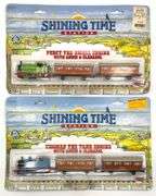 (2) ERTL Shining Time Station Thomas & Percy with Annie & Clarabel ...