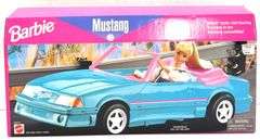 1997 Barbie Mustang Convertible Unopened In Original Box - Kraft ...
