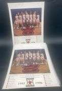 (J) Chicago bulls 1995-96 team photos 15 total - Kraft Auction Service, LLC