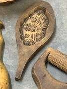 Primitive Wooden Butter Molds, Wooden Mandolin Food Slicer/Grater ...