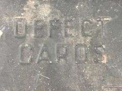 (E) Metal Defect Card Manufacturer Box And Match Dispenser Box - Kraft ...