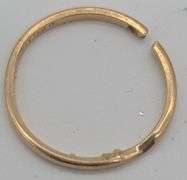 (SM) 14K Yellow Gold Band, Broken - Kraft Auction Service, LLC