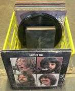 (JT) Box Of Records including Beatles , Hair and more - Kraft Auction ...