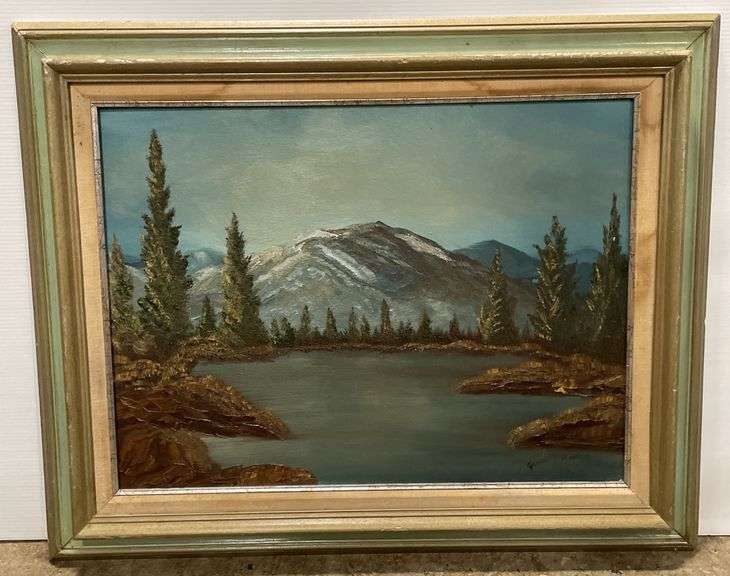 (F) Jamie T. Devine Oil Painting on Canvas - Kraft Auction Service, LLC