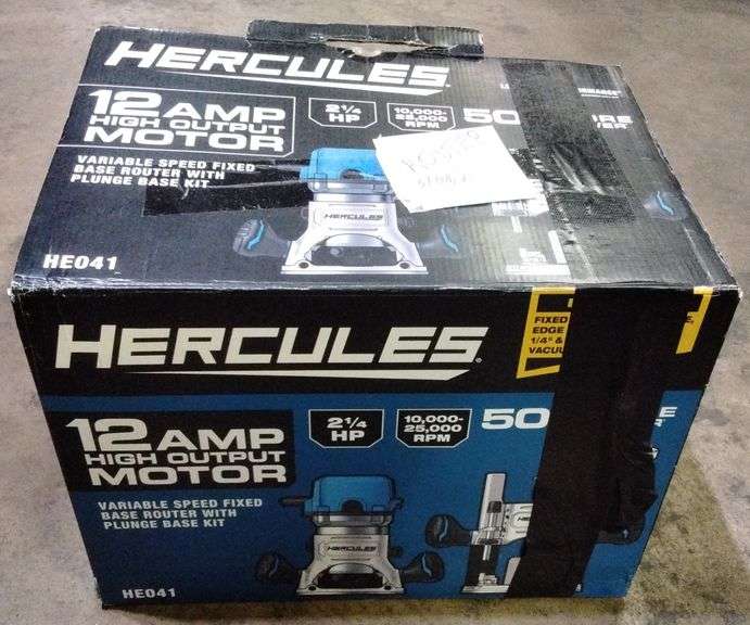 (D) Hercules Router - Kraft Auction Service, LLC