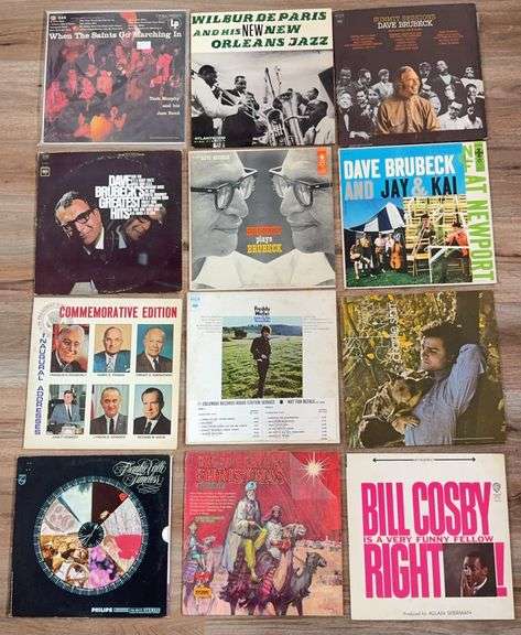 Lot Of Vintage Records - Kraft Auction Service, LLC