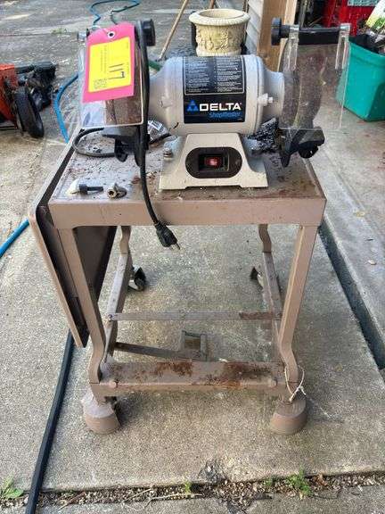 Delta Shopmaster Bench Grinder - Kraft Auction Service, LLC