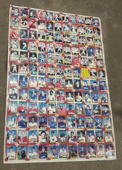 Baseball Card Sheet - Kraft Auction Service, LLC