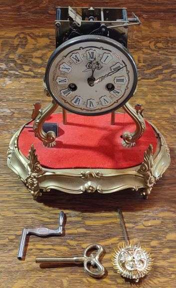 West-Germany Mantle Clock - Kraft Auction Service, LLC