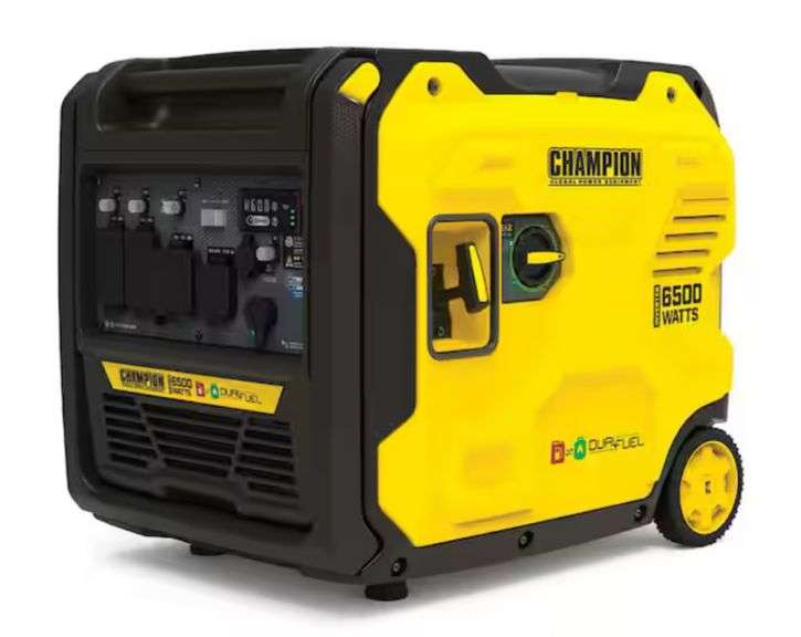 (CV) Champion 6500/5250-Watt Gas & Propane Inverter Generator - Kraft ...