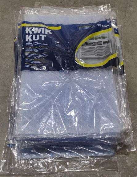 Kwik Kit Window Wall Room Air Conditioner Filters - Kraft Auction ...