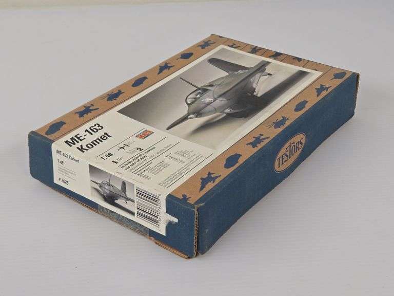 1/48 Scale Testors ME-163 Komet Rocket Powered Aircraft Model Kit ...