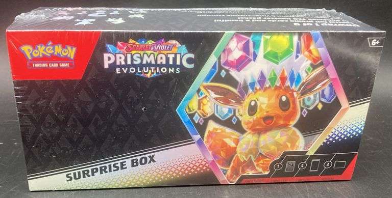(DD) Prismatic Pokémon sealed surprise box cards and more - Kraft ...