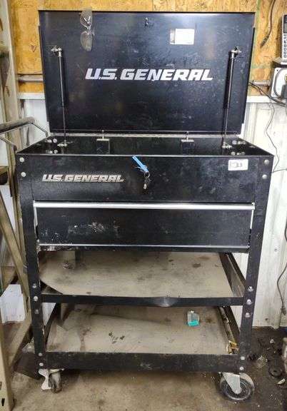 US General 1-Drawer Tool Cart - Kraft Auction Service, LLC