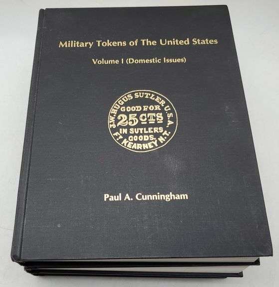 (K)(Quantity:3)Military Tokens of The United States, Volume I and ...