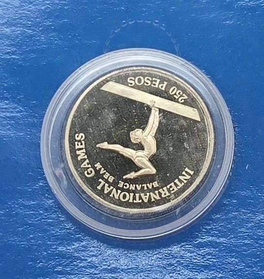 (M) International Sports Coin Collection - Gymnastics And Track - Kraft ...