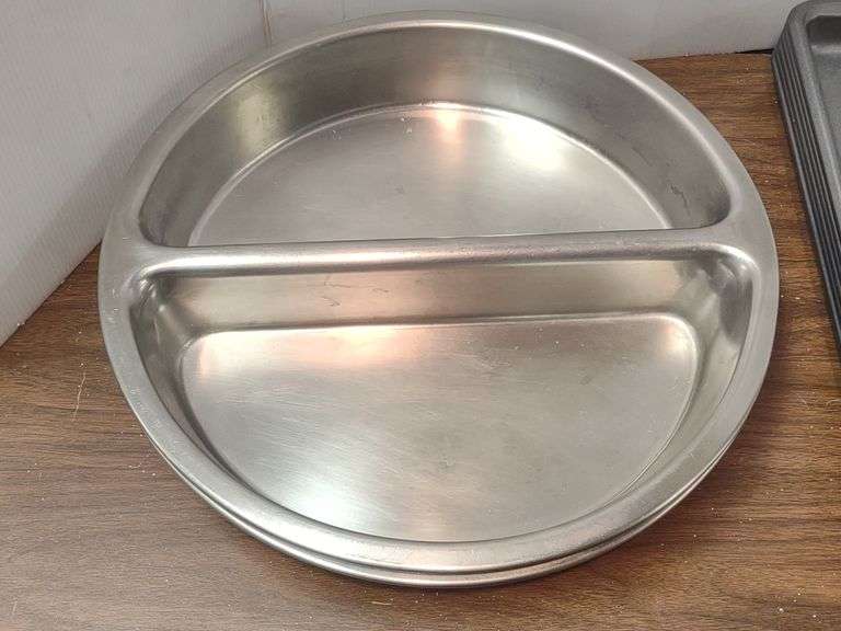 Stainless Steel Divided Food Pans & Wilton Cooking Sheets - Kraft ...