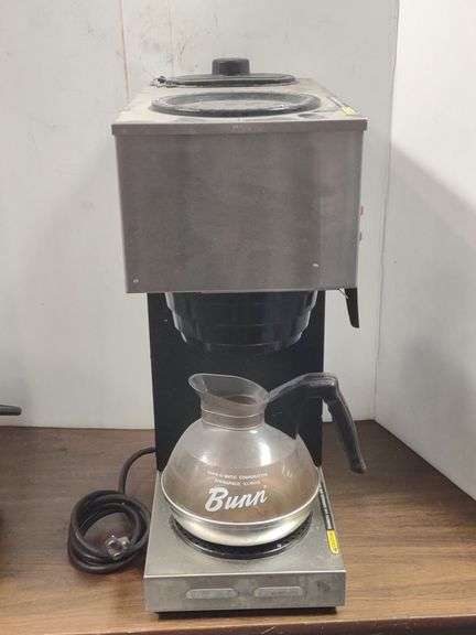 Bunn Two-Burner Pourover Coffee Brewer - Kraft Auction Service, LLC