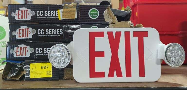 Hubbell "Sign Exit" CC Series - Kraft Auction Service, LLC