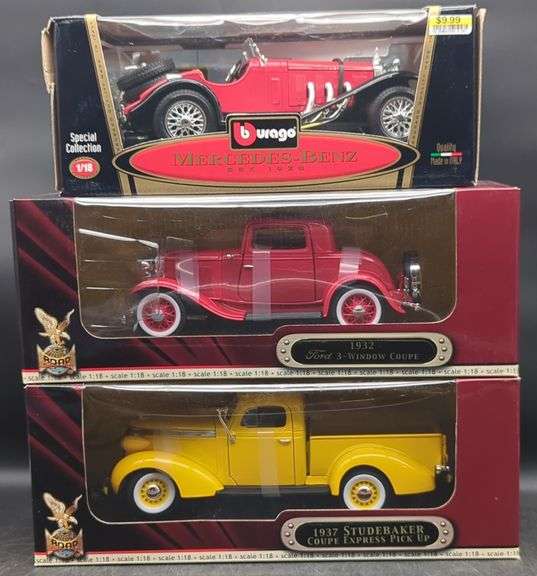 (D) (3) Road Signature & Burago Models - Kraft Auction Service, LLC