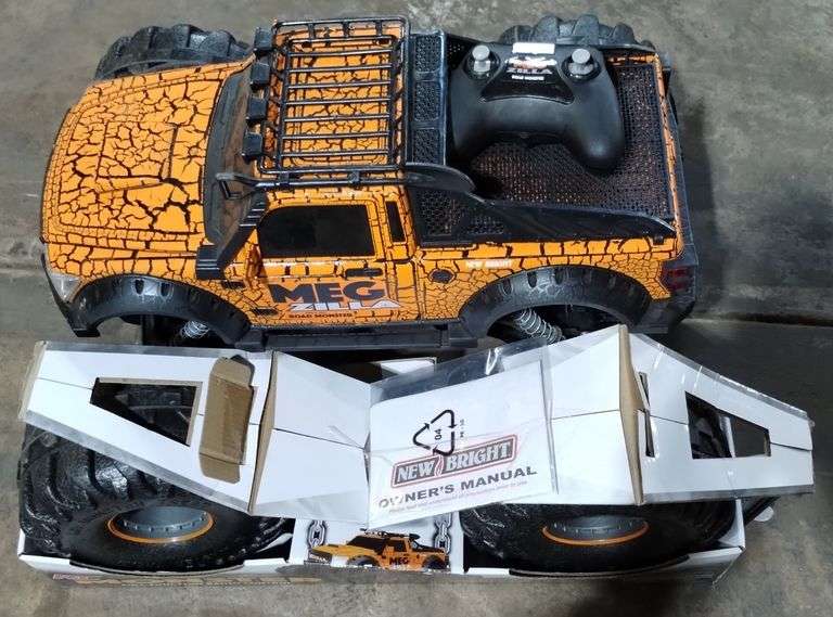 (ZA) New bright RC monster truck Megzilla with controller - Kraft ...