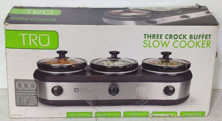 (A) Tru Slow Cooker - Kraft Auction Service, LLC