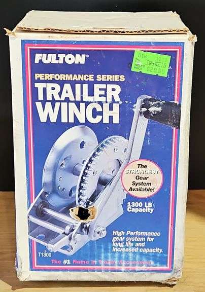 Fulton Mfg Performance Series Trailer Winch. Model# T1300. - Kraft ...
